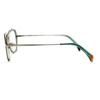 China BD136M Customized Vintage Square Glasses Acetate Metal Frames For Women for sale