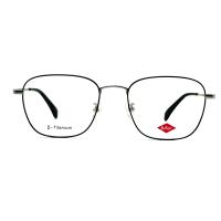 China TF3241 Titanium Unisex Optical Frame Square Eye Shape With 142mm Temple Length for sale