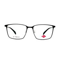 China TF3247 Titanium Rectangle Unisex Optical Frame 54-17-145 Size for sale