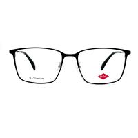 China TF3247 Titanium Rectangle Unisex Optical Frame 54-17-145 Size for sale