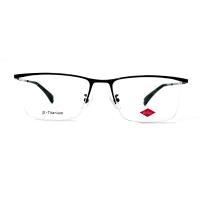 China TF3251 Titanium Frame For MEN's Sophisticated Glasse With Semi-rimless Eyeshape for sale