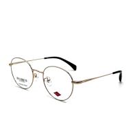 China FM3218 Womens Stainless Steel Round Optical Glasses Frame 50-20-142mm for sale