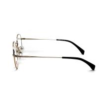 China FM3218 Womens Stainless Steel Round Optical Glasses Frame 50-20-142mm for sale