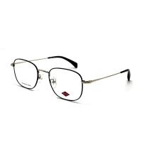 China FM3220 Square Stainless Steel Metal Frame Unisex Optical Glasses  51MM Lens Width for sale