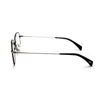 China FM3220 Square Stainless Steel Metal Frame Unisex Optical Glasses  51MM Lens Width for sale