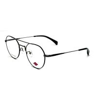 China FM3221 Round Unisex Stainless Steel Optical Frames With 50-20-142 Frame Size for sale