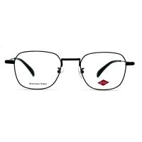China FM3229 Stainless Steel Square Optical Metal Frames Unisex Eyewear for sale