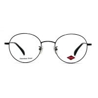 China FM3231 Womens Round Stainless Steel Optical Glasses 49-20-145 for sale