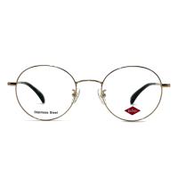 China FM3231 Womens Round Stainless Steel Optical Glasses 49-20-145 for sale