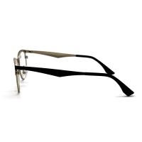 China FM7037 Womens Stainless Steel Square Optical Frames for sale