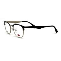 China FM7037 Womens Stainless Steel Square Optical Frames for sale