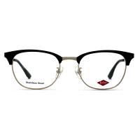 China FM7037 Womens Stainless Steel Square Optical Frames for sale