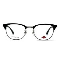 China FM7037 Womens Stainless Steel Square Optical Frames for sale