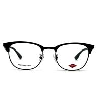 China FM7037 Womens Stainless Steel Square Optical Frames for sale