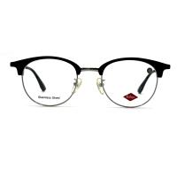 China FM7054 Round Unisex Stainless Steel Optical Frames Size 49-21-140 for sale