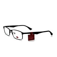 China FM7077 Rectangle Stainless Steel Optical Frames 54-17-140 Size with 140mm Temple Length for sale