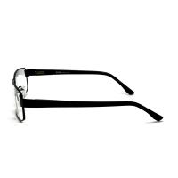 China FM7100 Stainless Steel Rectangular Optical Metal Frame Unisex With 60MM Lens Width for sale