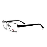 China FM7100 Stainless Steel Rectangular Optical Metal Frame Unisex With 60MM Lens Width for sale