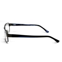 China FM7100 Stainless Steel Rectangular Optical Metal Frame Unisex With 60MM Lens Width for sale