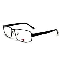China FM7100 Stainless Steel Rectangular Optical Metal Frame Unisex With 60MM Lens Width for sale