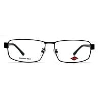 China FM7100 Stainless Steel Rectangular Optical Metal Frame Unisex With 60MM Lens Width for sale