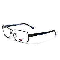 China FM7100 Stainless Steel Rectangular Optical Metal Frame Unisex With 60MM Lens Width for sale