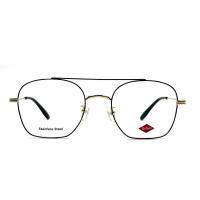 China FM7112 Square Unisex Optical Metal Frame Stainless Steel Size 53-20-145 for sale