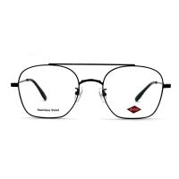 China FM7112 Square Unisex Optical Metal Frame Stainless Steel Size 53-20-145 for sale