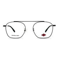 China FM7113 Womens Round Stainless Steel Optical Frames with 145mm Temple Length for sale