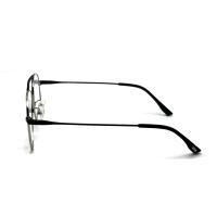 China FM7115 Womens Stainless Steel Optical Metal Frames With Round Frame Shape 50-19-142 for sale