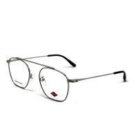 China FM7115 Womens Stainless Steel Optical Metal Frames With Round Frame Shape 50-19-142 for sale