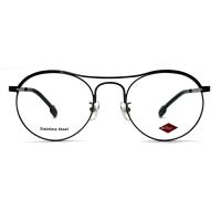 China FM7124 Round Top Bar Stainless Steel Womens Optical Frames For A Timeless Chic Look for sale