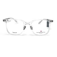 China FP3435 Square Eye Shape Acetate Titanium Frame Unisex Design for sale