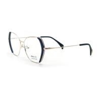 China MD160 Square Stainless Steel Unisex Optical Metal Frame for sale