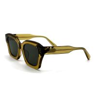 China AS097 Acetate Frame Sunglasses with CR 39 Lenses Womens Eye Shape UV Protected Sunglasses for sale