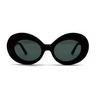 China AS102 Womens Round Acetate Frame Sunglasses 100% UV Protection for sale