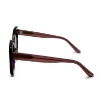 China Square Eye Shape Acetate Frame Sunglasses for Women 100% UV Protection-model AS104 ,Sunglasses OEM Factory for sale