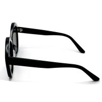 China AS103 Round Womens UV Protected Acetate Frame Sunglasses with Lenses for sale