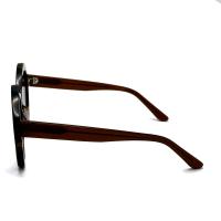 China AS103 Round Womens UV Protected Acetate Frame Sunglasses with Lenses for sale