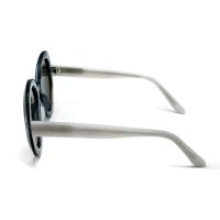 China AS101 Round Womens UV Protected Acetate Sunglasses with CR 39 Lenses for sale