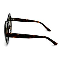 China AS101 Round Womens UV Protected Acetate Sunglasses with CR 39 Lenses for sale