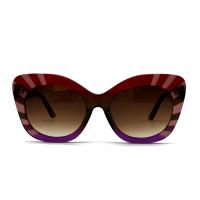 China Square Eye Shape Acetate Frame Sunglasses for Women 100% UV Protection-model AS104 ,Sunglasses OEM Factory for sale