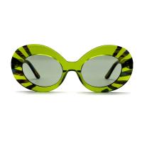 China AS102 Womens Round Acetate Frame Sunglasses 100% UV Protection for sale