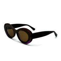 China AS095 Classic Womens Butterfly Shape Acetate Sunglasses with 100% UV Protection for sale
