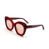 China Square Eye Shape Acetate Frame Sunglasses for Women 100% UV Protection-model AS104 ,Sunglasses OEM Factory for sale