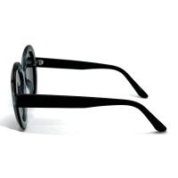 China AS101 Round Womens UV Protected Acetate Sunglasses with CR 39 Lenses for sale