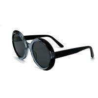 China AS101 Round Womens UV Protected Acetate Sunglasses with CR 39 Lenses for sale