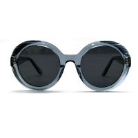 China AS101 Round Womens UV Protected Acetate Sunglasses with CR 39 Lenses for sale