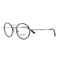 China Stainless Steel Round Optical Frames with Enhanced Durability-model MD158 ,OEM/ODM Manufacturer for sale