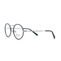China Stainless Steel Round Optical Frames with Enhanced Durability-model MD158 ,OEM/ODM Manufacturer for sale